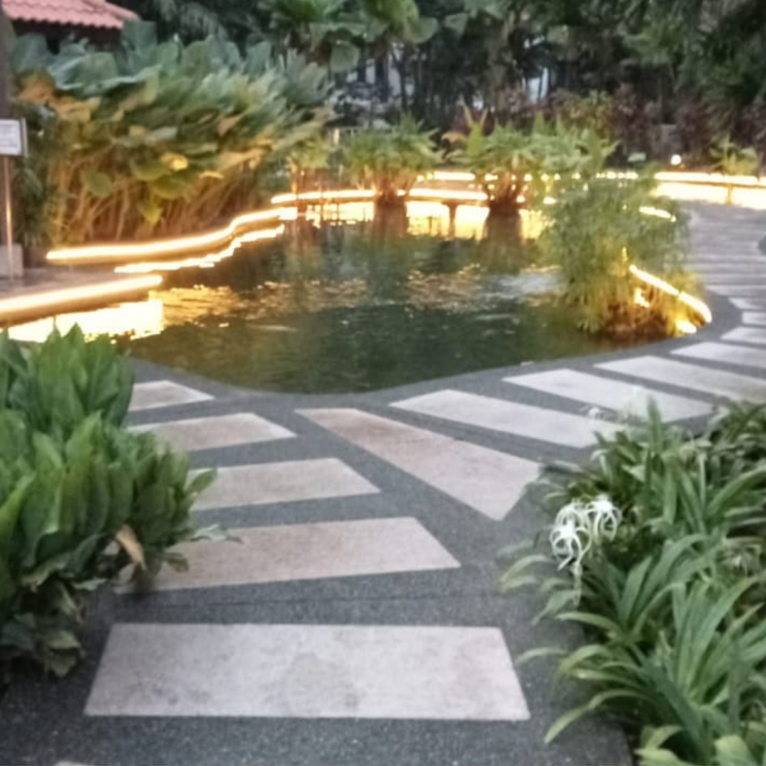 Water Place Condo - Garden Area - StarLED Technology
