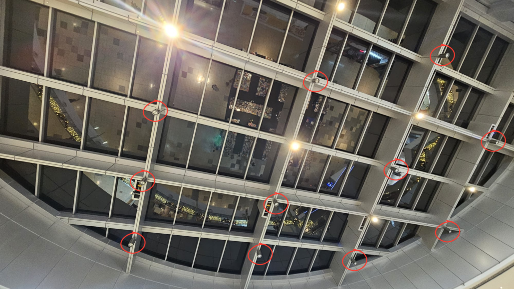 MapleTree Alexandra Retail Centre - Indoor Atrium - StarLED Technology