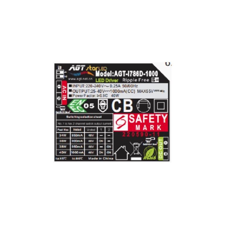 LED Driver 1000mA (CC) - StarLED Technology