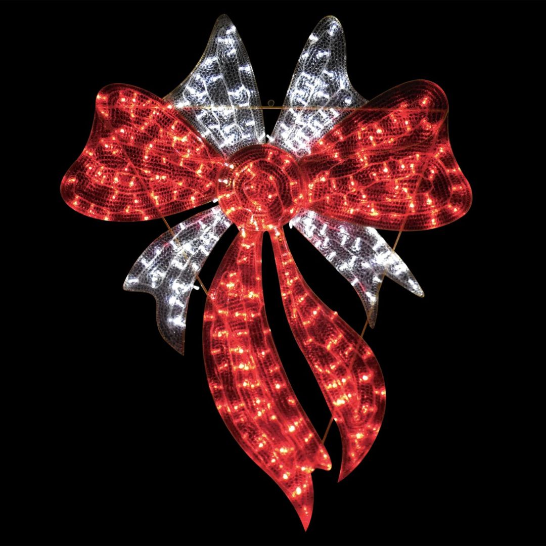 2D Big Red White Ribbon - StarLED Technology