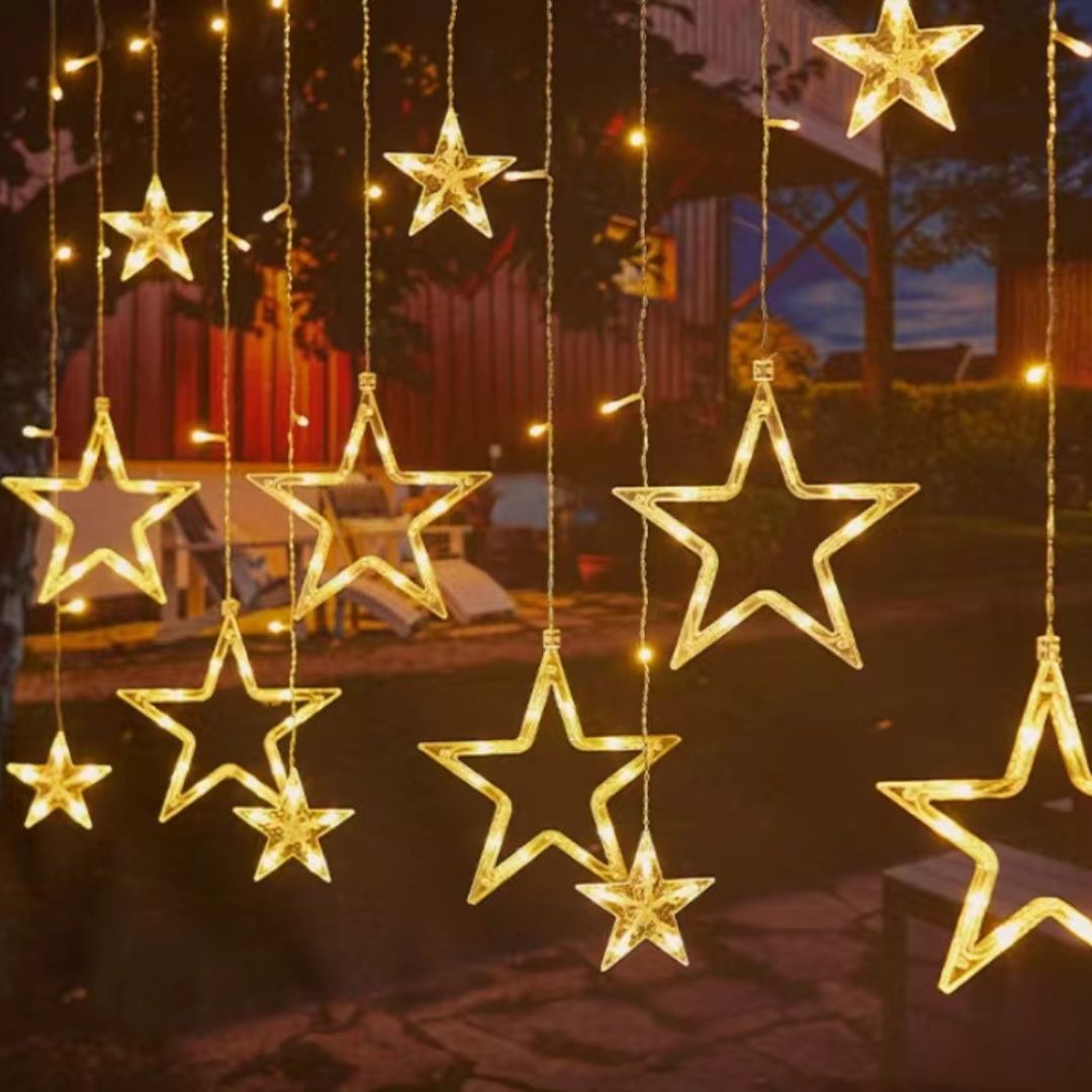 Decorative Star Curtain Light - StarLED Technology